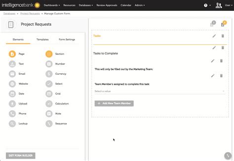 duplicate sections in forms intelligencebank helpdesk