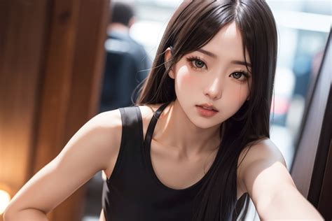 Fit 18 Cyberpunk Hacker Asian AI Porn