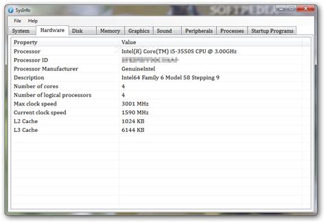 SysInfo Download Softpedia