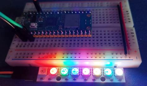 การใชงานโมดล WS2812 RGB LED NeoPixel IoT Engineering Education