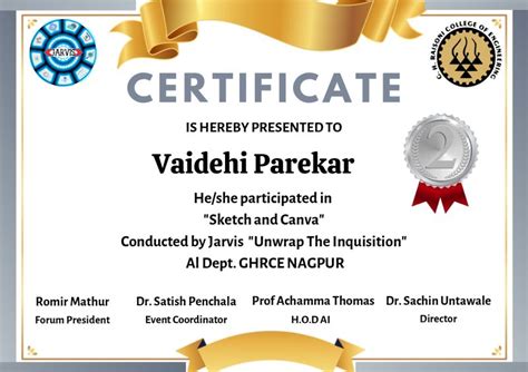 Vaidehi Parekar On Linkedin Canvadesign Secondwinner