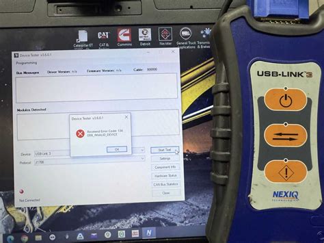 Nexiq 3 Usb Link Received Error Code 134 Errinvaliddevice” Obdiishop Official Blog