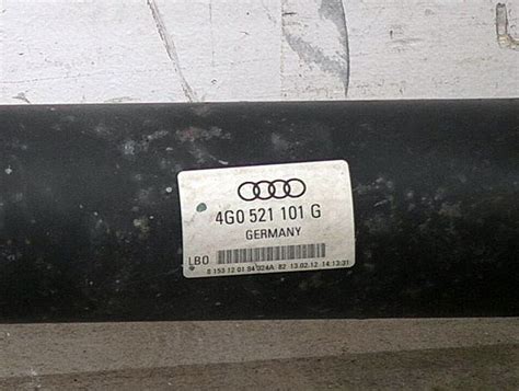 4G0-521-101-G : Drivaksel for og Kardanaksel - Autoparts24