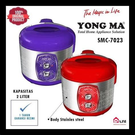 Jual Rice Cooker Yongma Smc 7023 Magic Com Yongma Smc 7023 Shopee