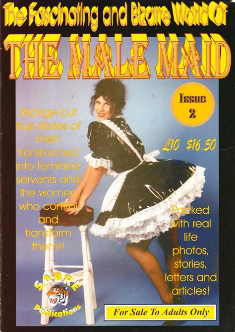 The World Of The Male Maid 5 Magazine Tv Ts Sissy French Maid Fantasy