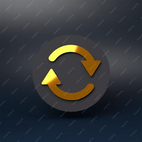 Premium Photo Update Icon 3d Render Illustration Premium Photo Update Icon 3d Render Illustration