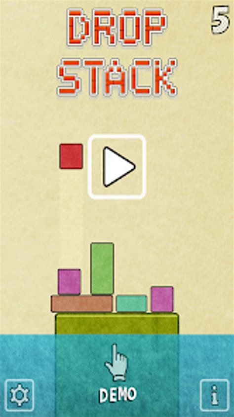 Android Için Drop Stack Block Stacking Game İndir