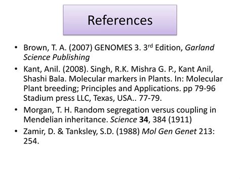 Gene Mapping Methods Pptx