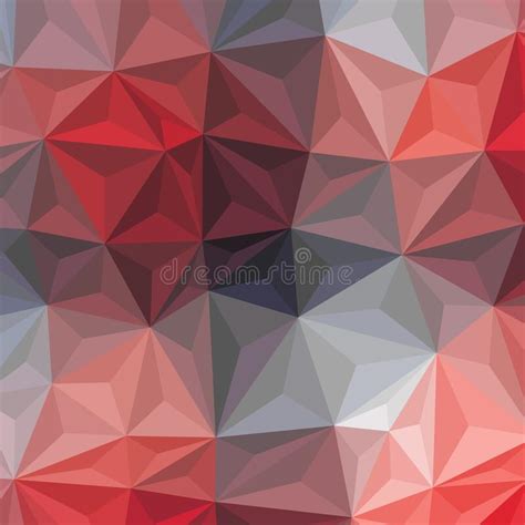 Abstract Low Polygon Gradient Generative Art Background Illustration Stock Illustration