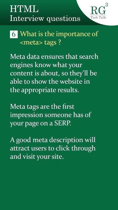 Html Interview Questions 2 Education Html Webdevelopment