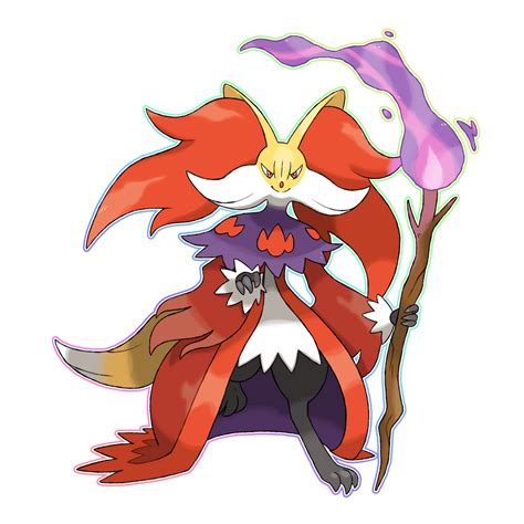 Mega Delphox By Lucas Costa On Deviantart