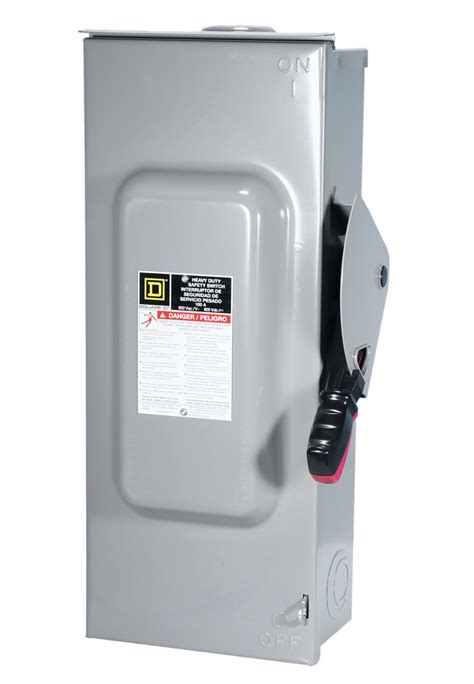 Hu363rb Outdoor Weather Proof 100a Disconnect By Square D