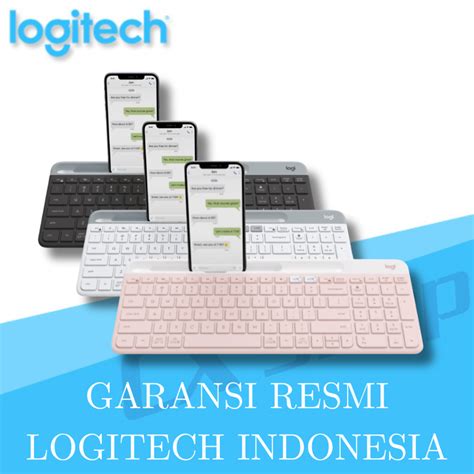 Jual Logitech K580 Keyboard Slim Multidevice Wireless Bluetooth