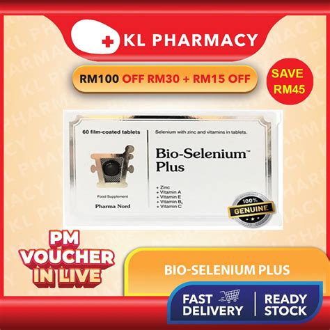 Bio Selenium Plus Tablets 60s Shopee Malaysia