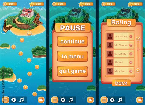 Game Map Adventure Maze Maps Mobile Game Ui Mobile Game Icon
