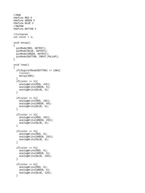Arduino Rgb Pdf