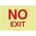 Accuform Exit Sign No Exit X MLAD GP Zoro