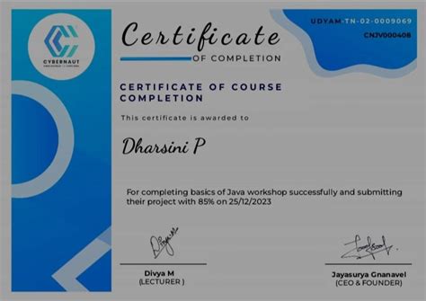 dharsini p on linkedin enhanced my programming skills by completing
