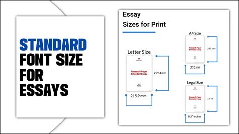 Standard Letter Font Size Enhance Your Designs