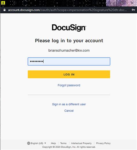 Docusign Setup Kw Corona Support