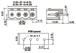 Hylec Apl Pcb Terminal Blocks Connectors And Fuse Holders Pluggable Pin Header Male
