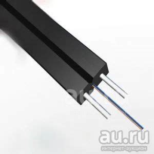 Кабель оптический FTTH 1 волокно, диэлектрический, сверх-гибкий 60м с ...