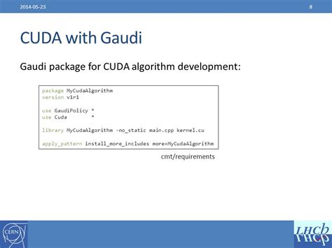 Alexey Badalov Contents Gaudi — Lhcbs Software Framework Gpu Manager
