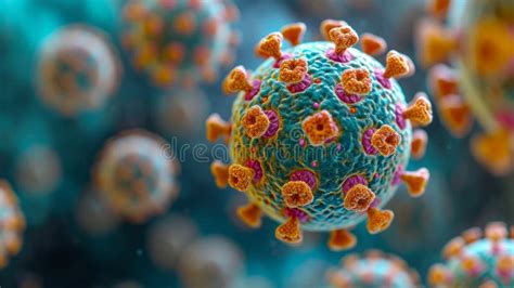 Yellow Fever Virus Under A Microscope Ai Generated Stock Illustration Illustration Of Virus