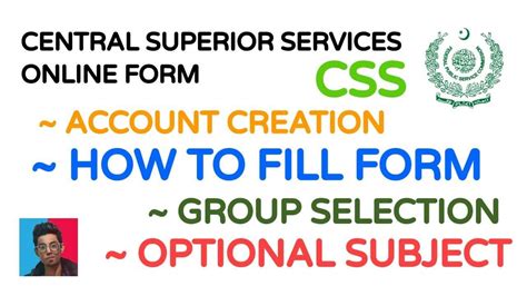 How To Fill Online Form Css Fpsc Central Superior Services Of