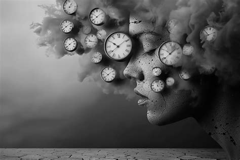 Premium Photo Sands Of Time And Abstract Aging Idea As A Head Made