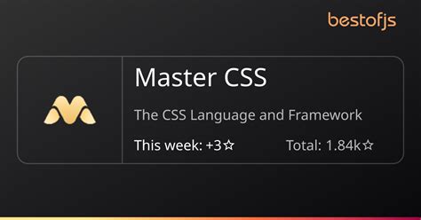 Best Of Js • Master Css
