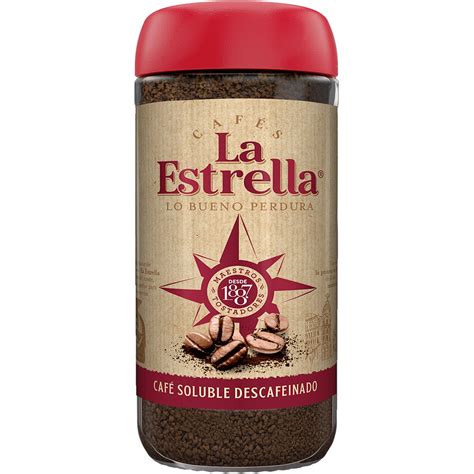 Café Soluble Descafeinado Frasco 190 G · Estrella · Supermercado El