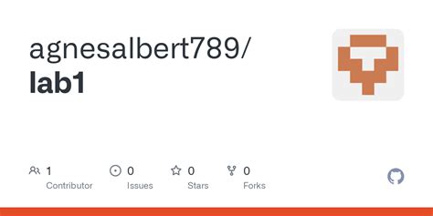 Github Agnesalbert789lab1
