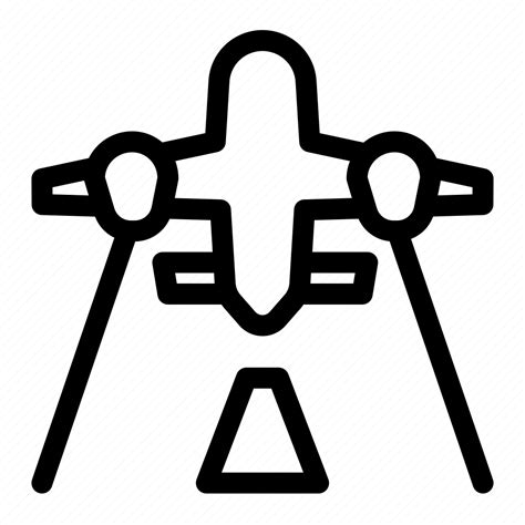 Takeoff Airplane Flight Transportation Front Icon Download On Iconfinder