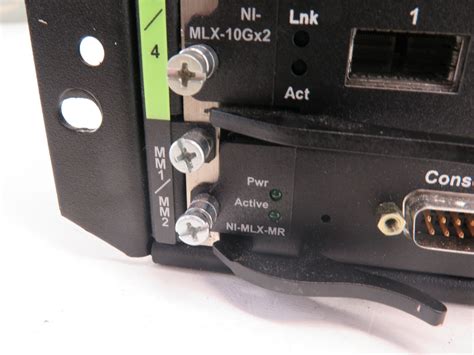 brocade foundry netiron ni mlx 4 ac router ebay uk