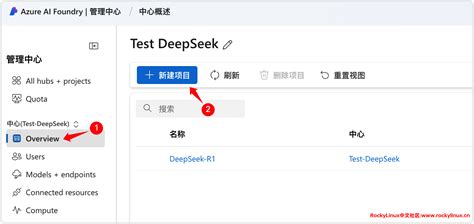 在 azure ai foundry 上部署 deepseek r1 rocky linux