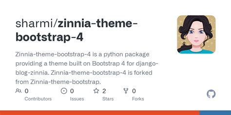 GitHub - sharmi/zinnia-theme-bootstrap-4: Zinnia-theme-bootstrap-4 is a ...