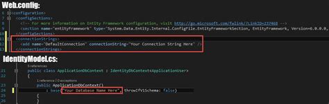 ASP NET Identity With EF Database First MVC5 Stack Overflow