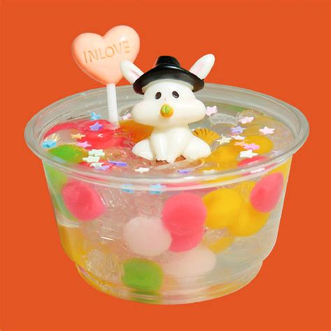 🐰아기토끼 Boo 크런치 슬라임 액괴 선물 아이디어스
