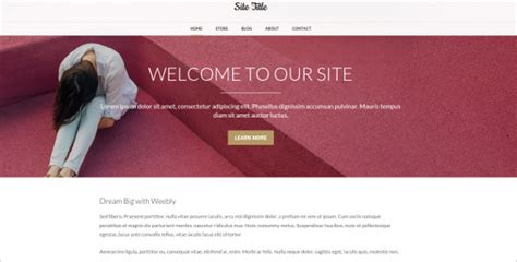 27 Free Weebly Themes And Templates