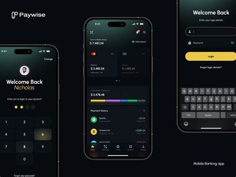 Paywise Mobile App In 2024 Mobile App Interactive Web Design Mobile