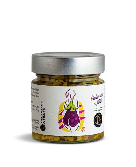 Melanzane A Filetti In Olio Extravergine Gusto Autentico Della Cucina Tradizionale