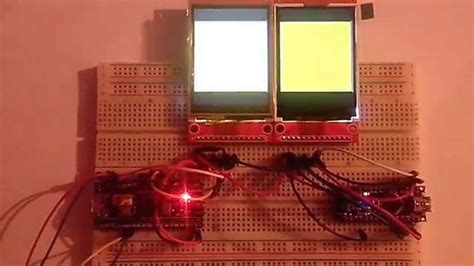 Stm32f103c8t6 Vs Arduino Nano Ili9341 Lcd Grafikai Teszt Youtube