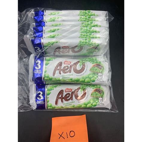 Nestle Aero Mint Candy Bar 10 X 63g