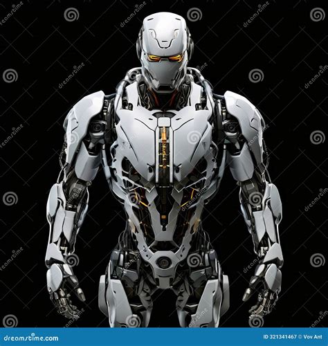 Exoskeleton Robot A Wearable Robot That Enhances Human Stregth Stock