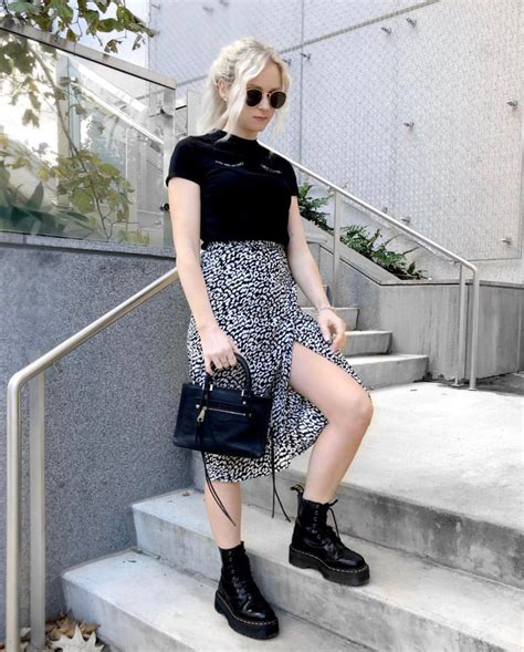 How To Style Doc Marten Platform Boots Doc Martens Outfit Dr Martens