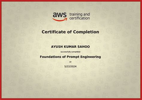 Ayush Kumar Sahoo On Linkedin Promptengineering Aws Ai