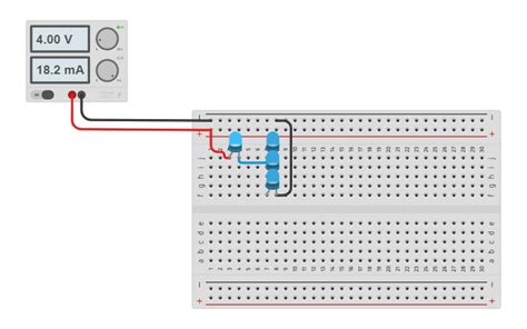 Circuit Design Copy Of Circuito Em Série Tinkercad