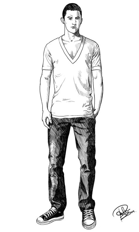 Men Drawing Creative Art Drawing Skill