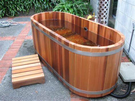 Japanese Soaking Tub Outdoor Cedar At Harry Ford Blog